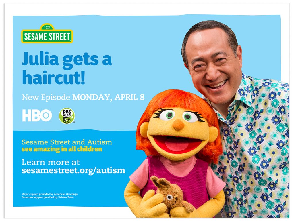 More Autism Julia Content from Sesame Street! - The Autism Daddy